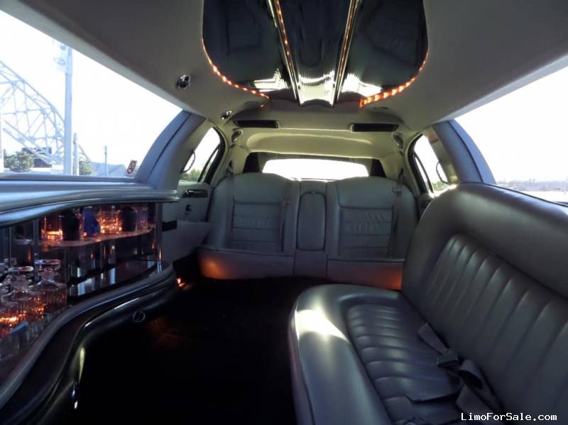 2000, Lincoln Town Car, Sedan Stretch Limo, Classic