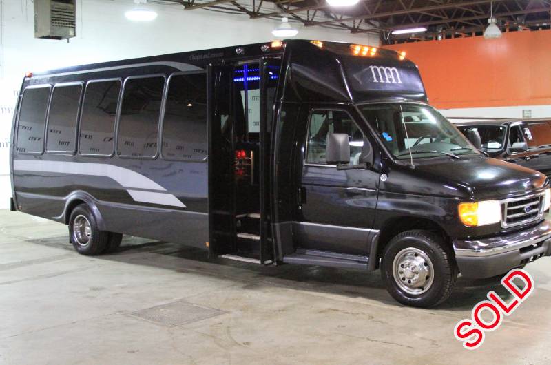 2007, Ford E-450, Mini Bus Limo, Federal