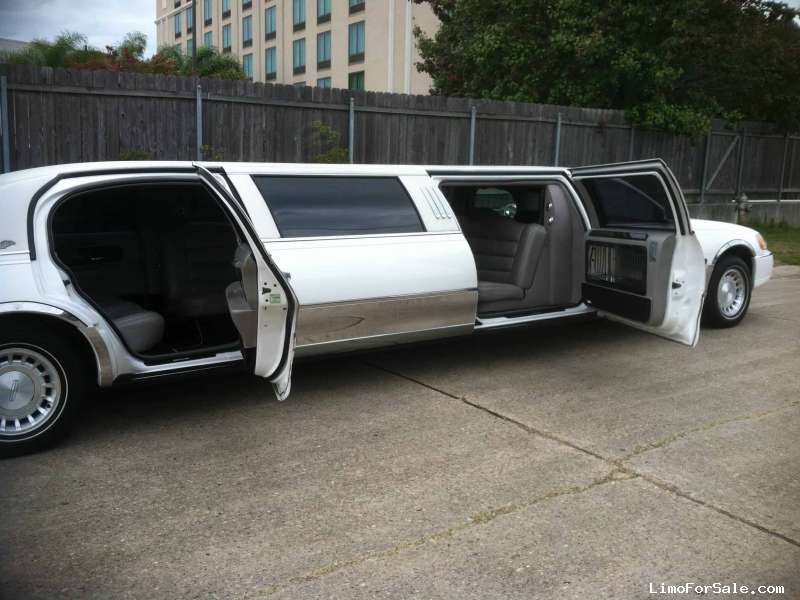 2000, Lincoln Town Car, Sedan Stretch Limo, LCW