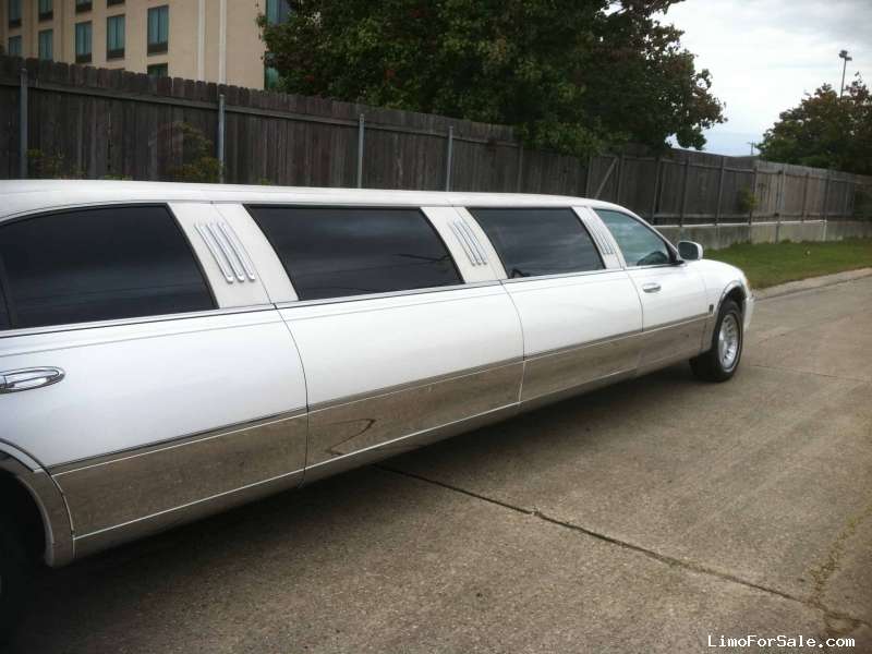 2000, Lincoln Town Car, Sedan Stretch Limo, LCW