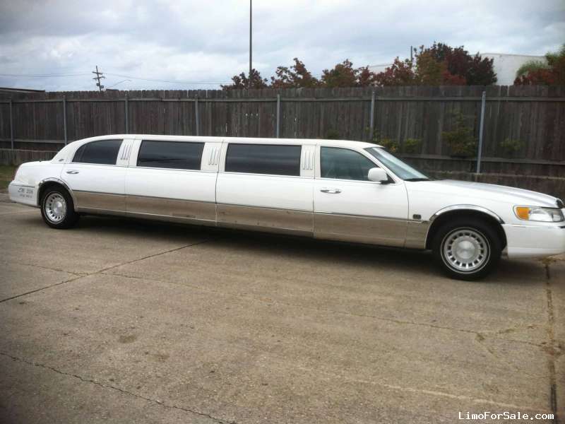 2000, Lincoln Town Car, Sedan Stretch Limo, LCW