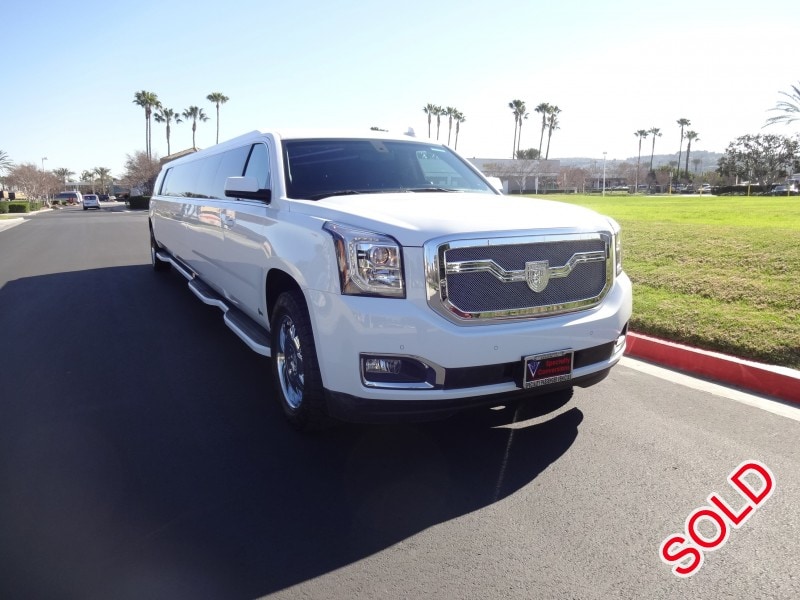 2016, GMC Yukon XL, SUV Stretch Limo, Specialty Conversions