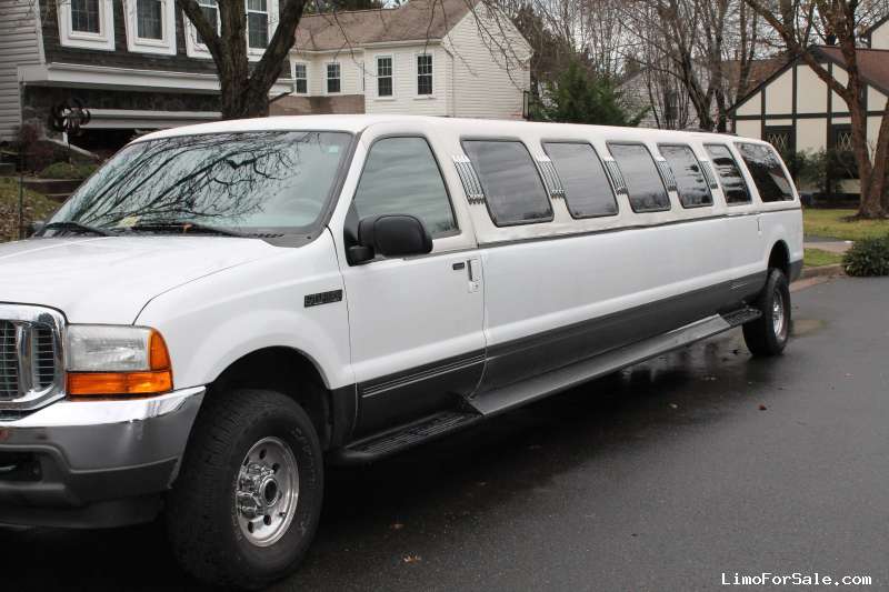 2001, Ford Excursion, SUV Stretch Limo, Westwind