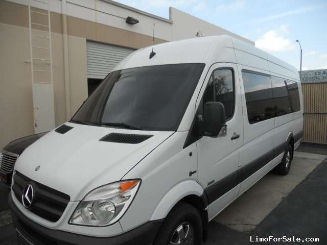 2012, Mercedes-Benz Sprinter, Sedan Stretch Limo, Specialty Conversions