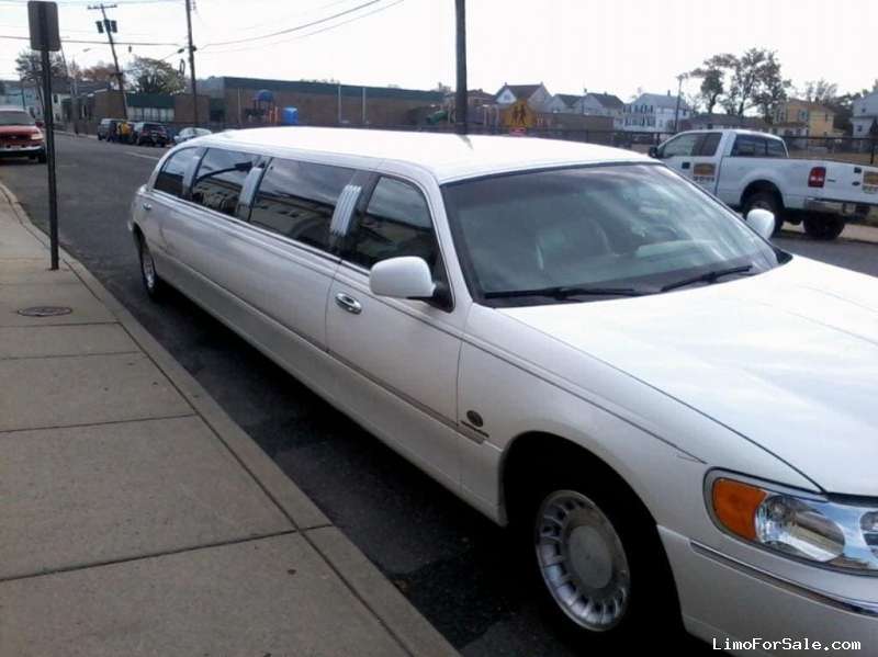2000, Lincoln Town Car L, Sedan Stretch Limo