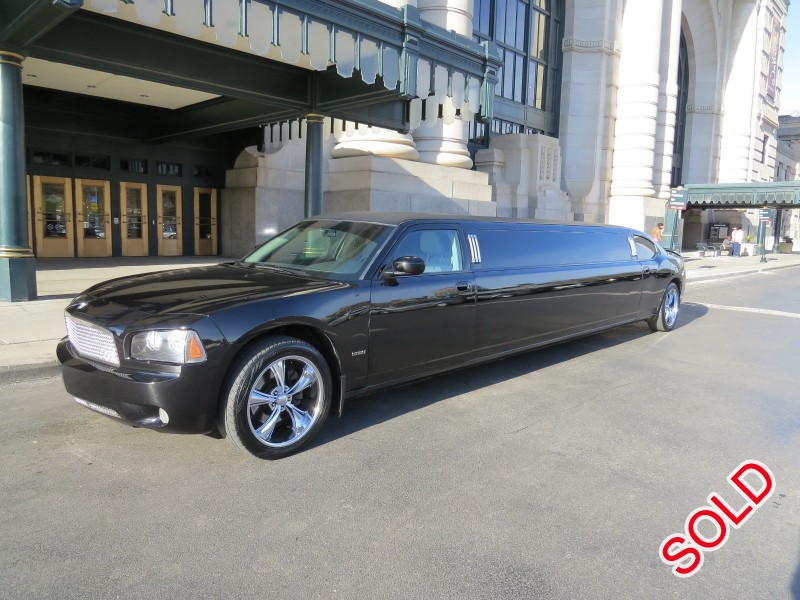 2006, Dodge Charger, Sedan Stretch Limo, Royal Coach Builders