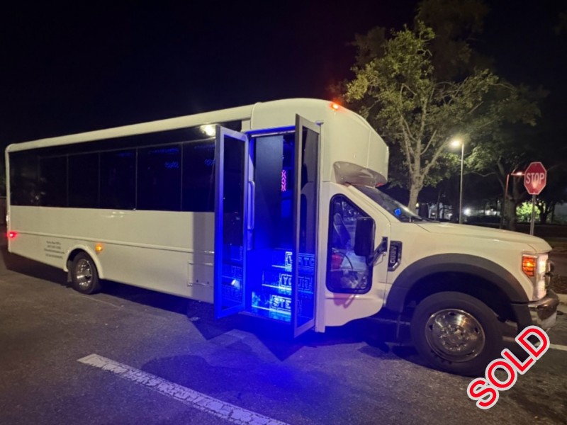 2019, Ford F-550, Party Bus, First Class Coachworks