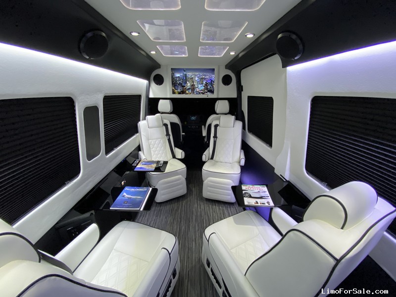 2020, Mercedes-Benz Sprinter, Van Limo, Signature Limousine Manufacturing
