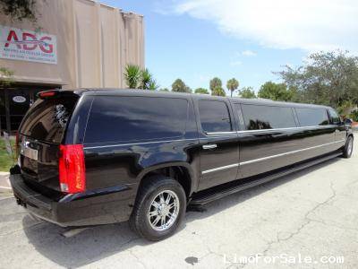2008, Chevrolet Suburban, SUV Stretch Limo, Executive Coach Builders