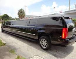 2008, Chevrolet Suburban, SUV Stretch Limo, Executive Coach Builders