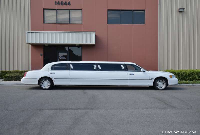 2000, Lincoln Town Car, Sedan Stretch Limo, Krystal