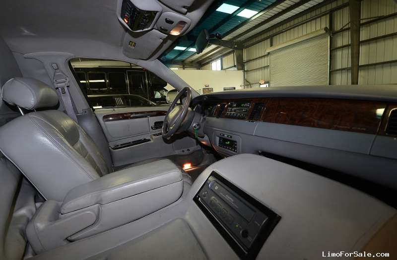 2000, Lincoln Town Car, Sedan Stretch Limo, Krystal