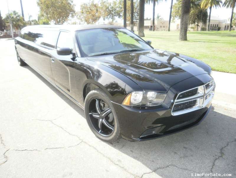 2012, Dodge Charger, Sedan Stretch Limo, American Limousine Sales