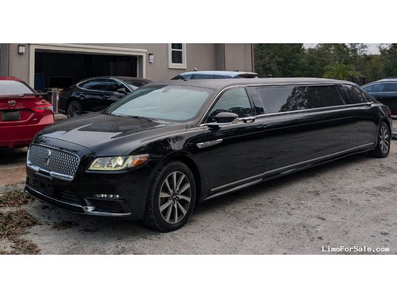 2017, Lincoln Continental, Sedan Stretch Limo, Springfield