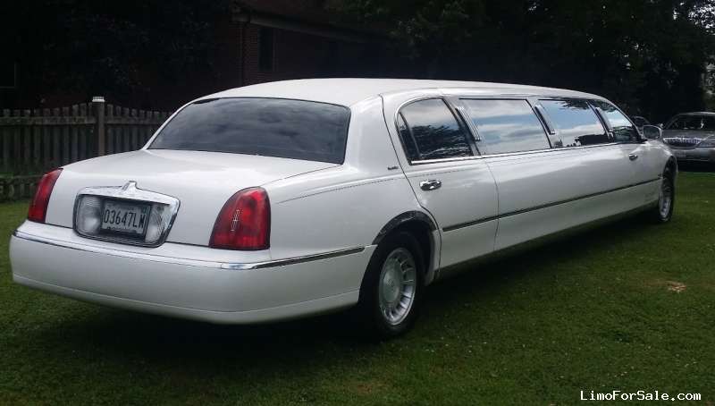 2000, Lincoln Town Car, Sedan Stretch Limo, DaBryan