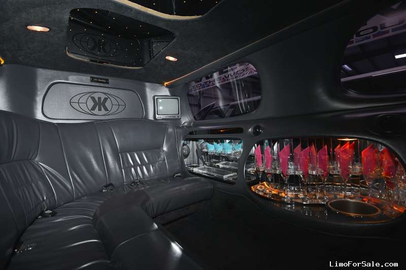 2000, Lincoln Town Car, Sedan Stretch Limo, Krystal