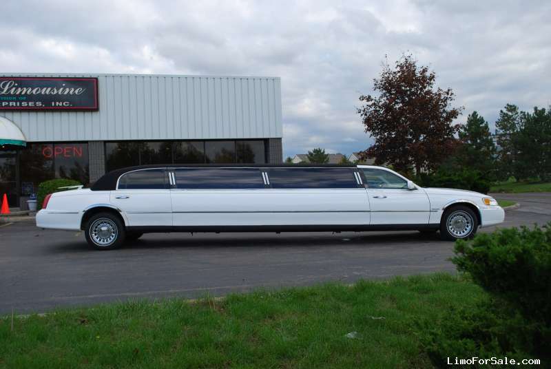 2000, Lincoln Town Car, Sedan Stretch Limo, Royal Coach Builders