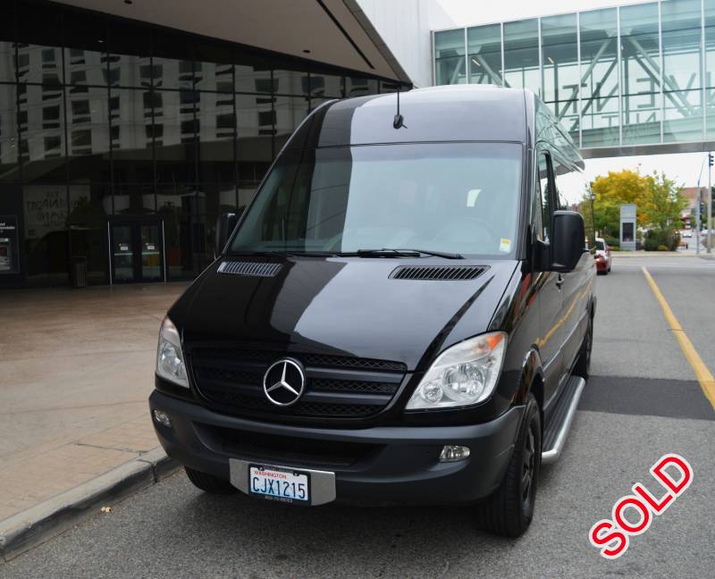 2012, Mercedes-Benz Sprinter, Van Shuttle / Tour, Mercedes