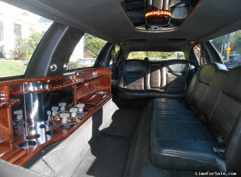 2000, Lincoln Town Car, Sedan Stretch Limo, Executive Coach Builders