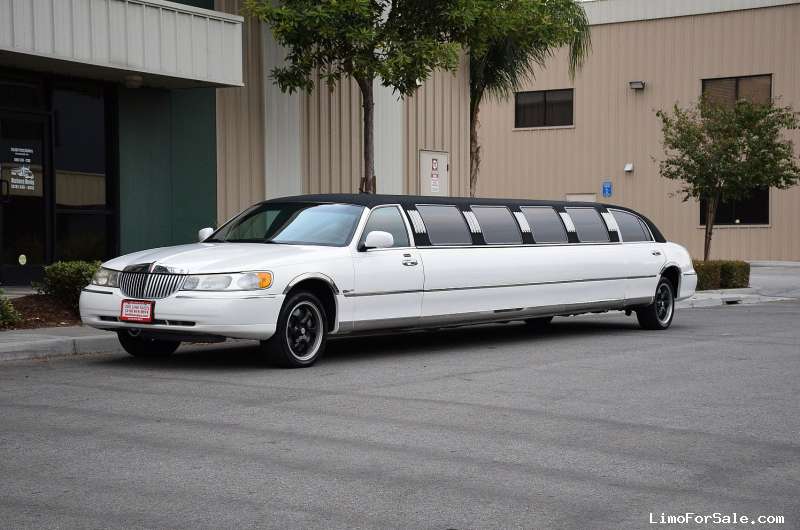 2000, Lincoln Town Car, Sedan Stretch Limo, Ultra