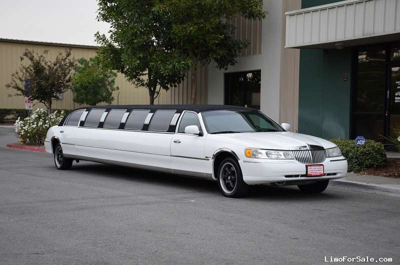 2000, Lincoln Town Car, Sedan Stretch Limo, Ultra