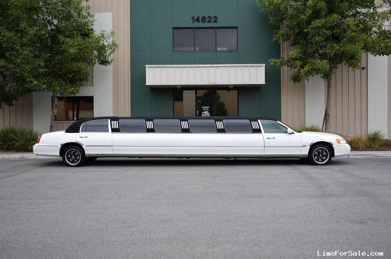 2000, Lincoln Town Car, Sedan Stretch Limo, Ultra